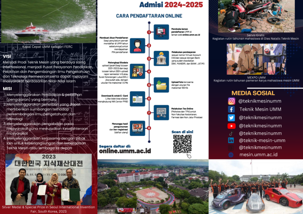 Booklet - Program Studi Teknik Mesin UMM